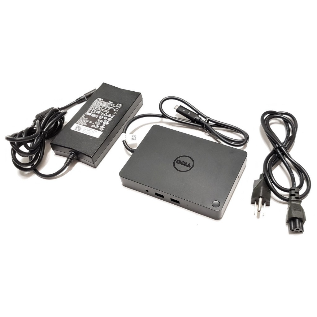 Dock Dell WD15 bộ chuyển đổi - Dell Dock WD15 kèm sạc Dell 130W, USB ...