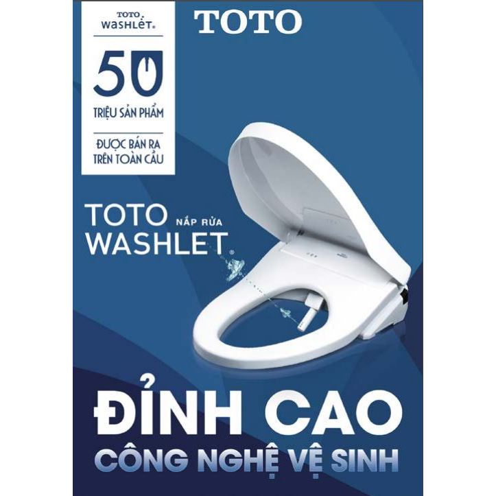 Nắp rửa điện tử thông minh TOTO TCF23410AAA. Nắp bồn cầu washlet. HÀNG ...