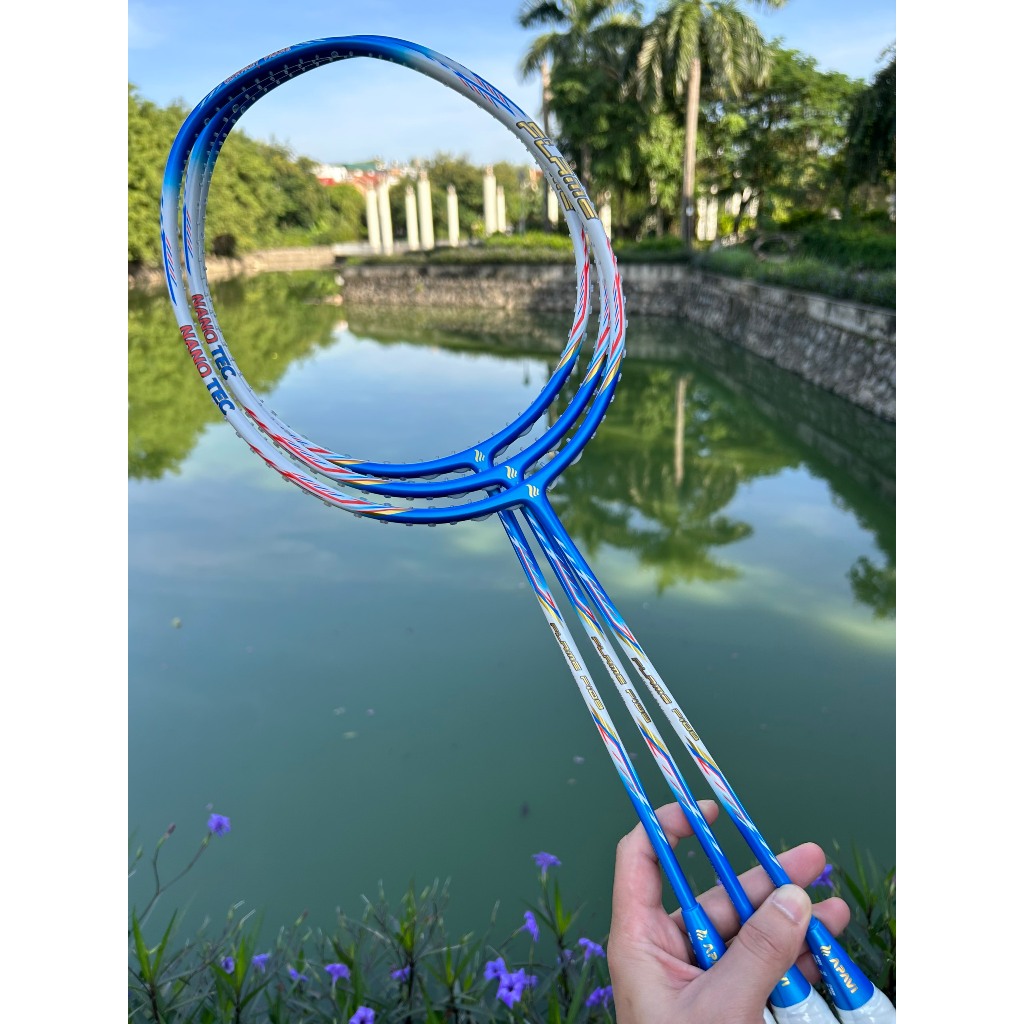 Vợt tập lực cổ tay đã đan lưới Apavi NUTTERTOOLS X3, 150G Đen cam, căng ...