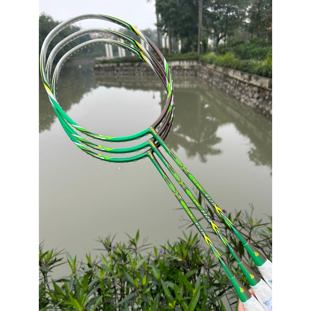Vợt tập lực cổ tay đã đan lưới Apavi NUTTERTOOLS X3, 150G Đen cam, căng ...