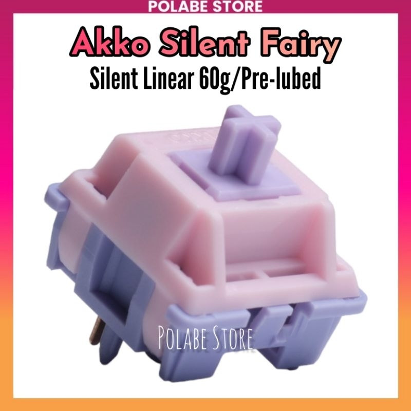 Akko Silent Fairy linear switch công tắc bàn phím cơ Polabe Store ...
