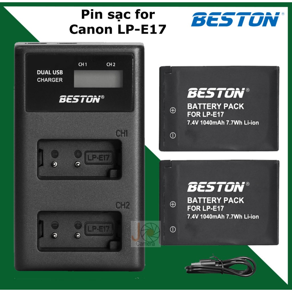 Pin sạc máy ảnh Beston cho Canon LP-E17 | Shopee Việt Nam