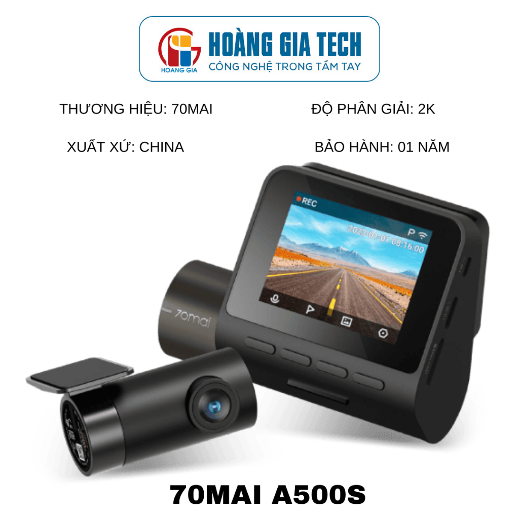 Camera Hành Trình 70mai A500S Phiên Bản QUỐC TẾ Chính hãng | Shopee ...