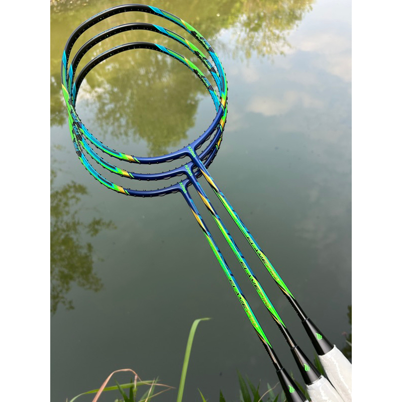 Vợt tập lực cổ tay đã đan lưới Apavi NUTTERTOOLS X3, 150G Đen cam, căng ...