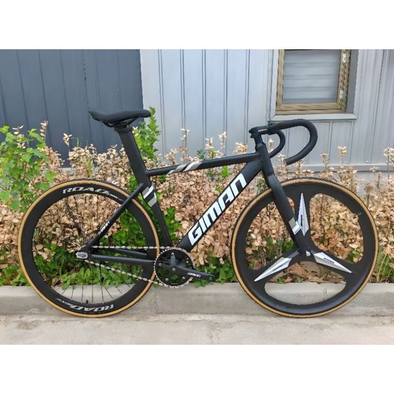 Xe đạp Fixed Gear GIMAN Khung Nhôm - Vành Đúc trước 3 nan | Shopee Việt Nam