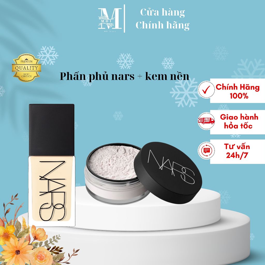 Kem nền Nars , Phấn Phủ nén Nars limited, Che Khuyết Điểm Nars, MOI ...