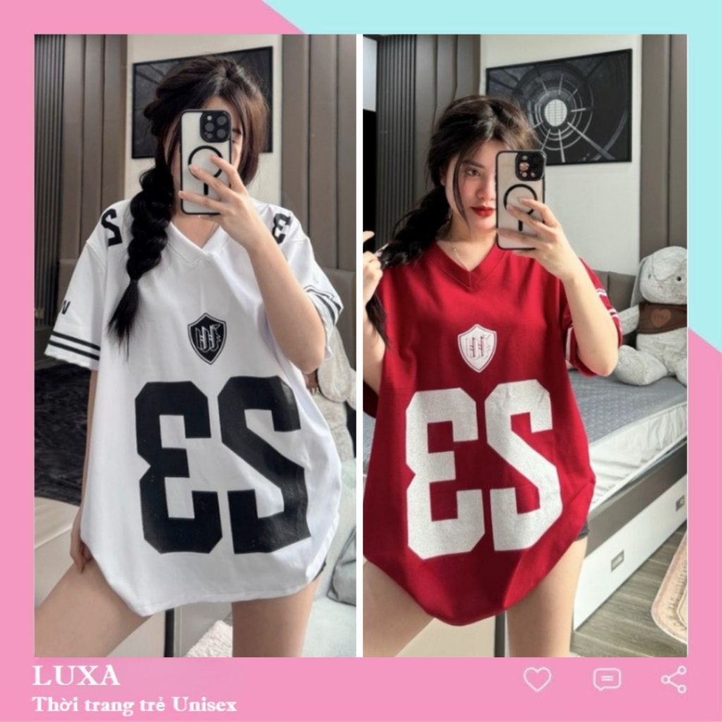 Áo thun tay lỡ unisex nam nữ RAGLAN05 LUXA, Áo phông unisex form rộng | Shopee Việt Nam