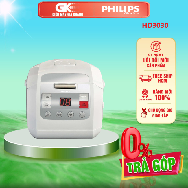 HD3030 -- Nồi cơm điện tử Philips HD3030 1 lít - Bảo hành chính hãng ...