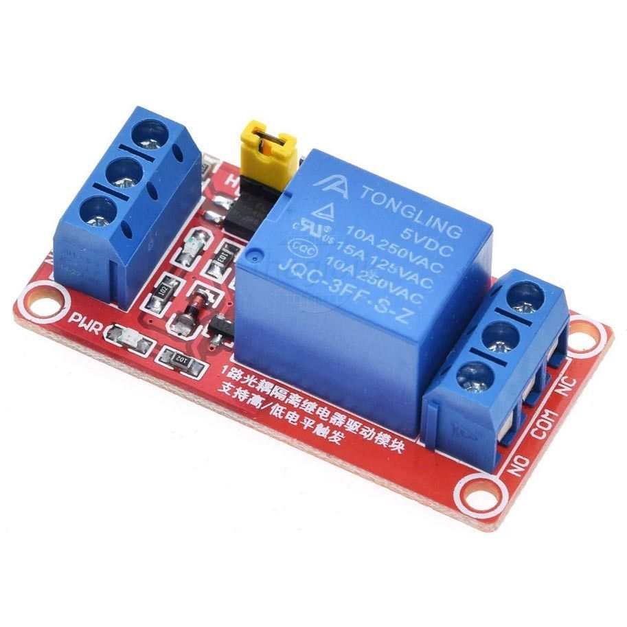 Module 1 Relay Với Opto Cách Ly Kích H/L (5VDC) || 5V 1-Channel Relay ...