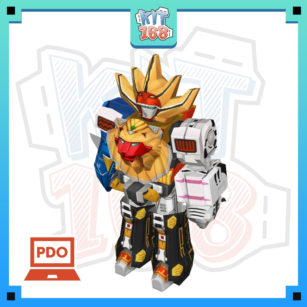 Mô hình giấy Anime Game Gao King ver 2 - Gaoranger | Shopee Việt Nam