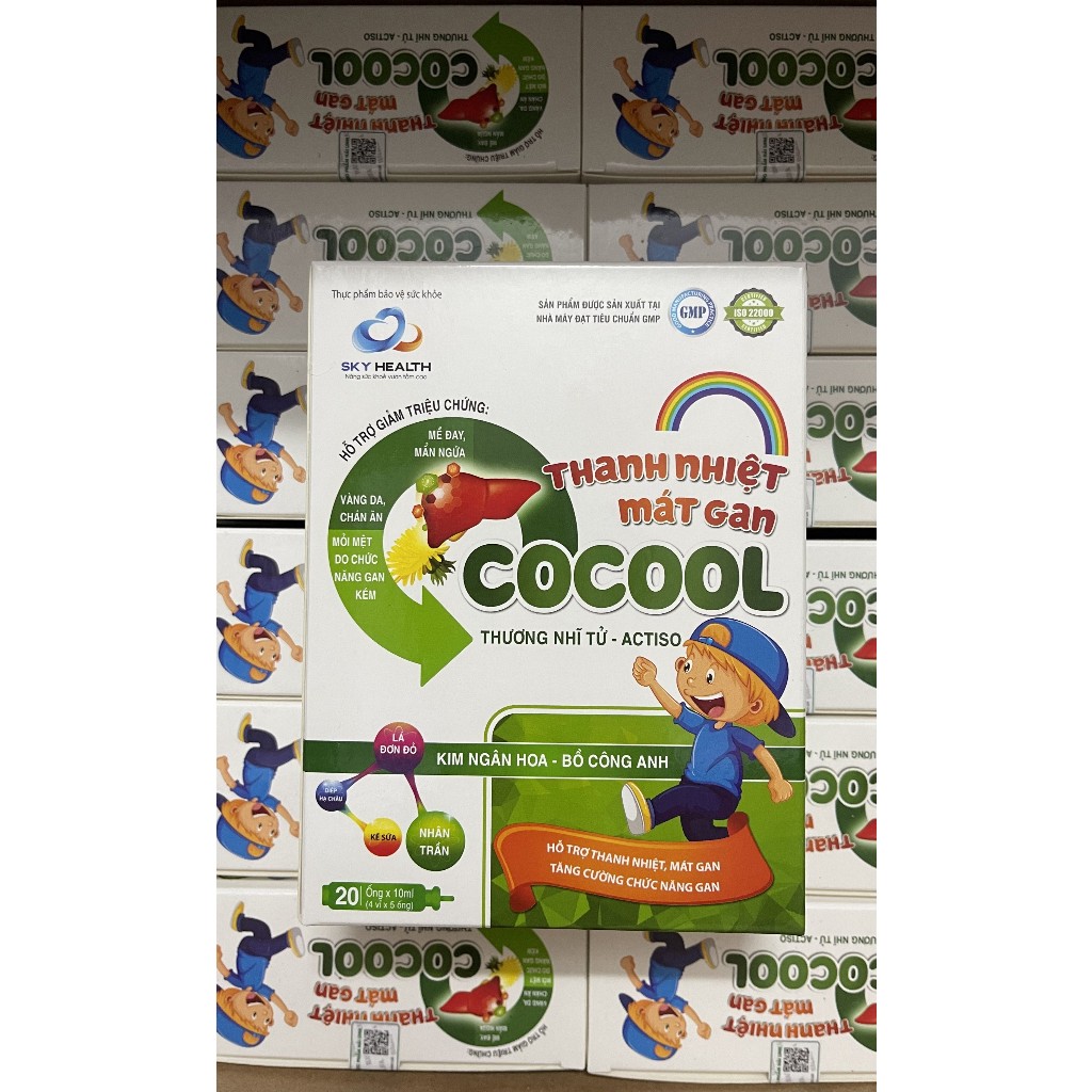 Mát gan giải độc COCOOL SKY HEALTH Thải độc, thanh nhiệt cơ thể, hỗ trợ ...