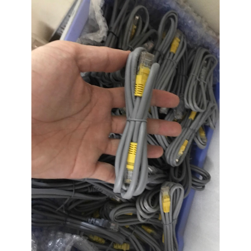 Dây mạng Cat5 tốc độ Gigabyt đúc sẵn 1,5m | Shopee Việt Nam