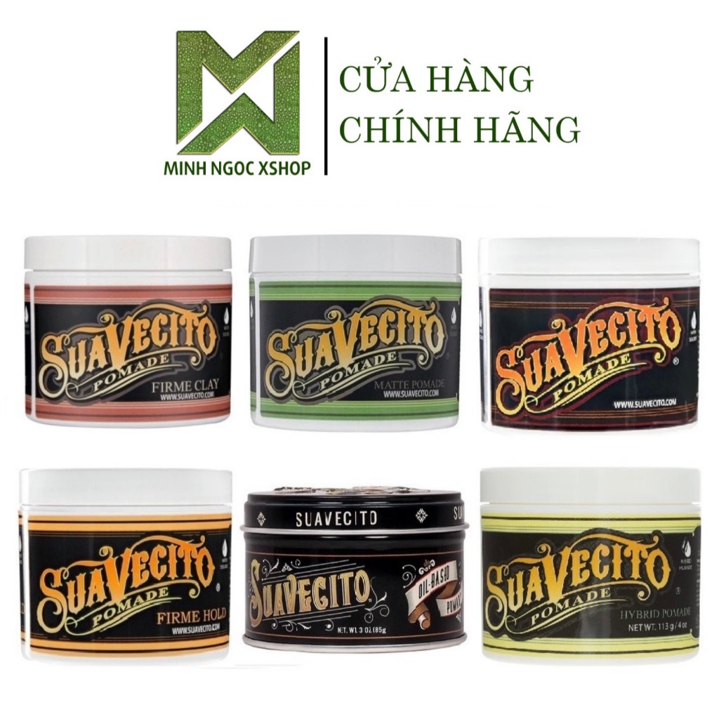 Sáp Vuốt Tóc Nam Suavecito Firme Hold , Firme Clay , Oil Based ...
