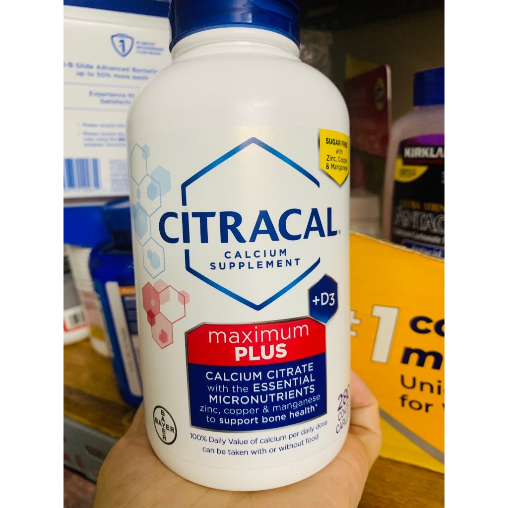viên uống bổ sung canxi citracal maximum calcium citracal 280 viên ...
