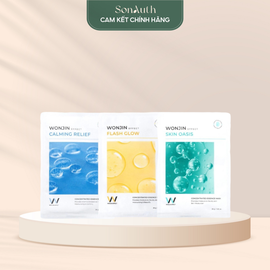 [Miếng lẻ] Mặt nạ giấy Wonjin Effect Mask - Miếng lẻ | Shopee Việt Nam