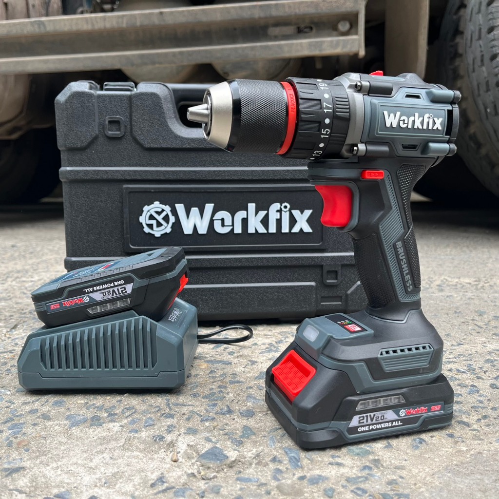 [Chính Hãng] Máy Khoan Tường WORKFIX 13mm WF-ID1370N, KHÔNG CHỔI THAN ...