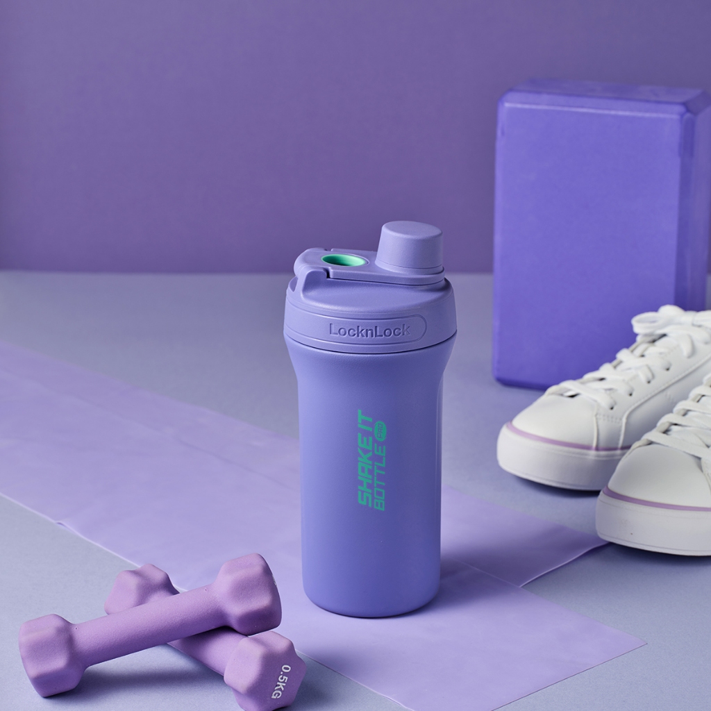 Bình giữ nhiệt LocknLock Shake It Bottle Pro 650ml bằng thép không gỉ ...