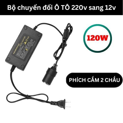 Bộ Chuyển đổi Nguồn Cho Tẩu ô Tô 220v Sang 12v 110v 12v Kết Nối Từ