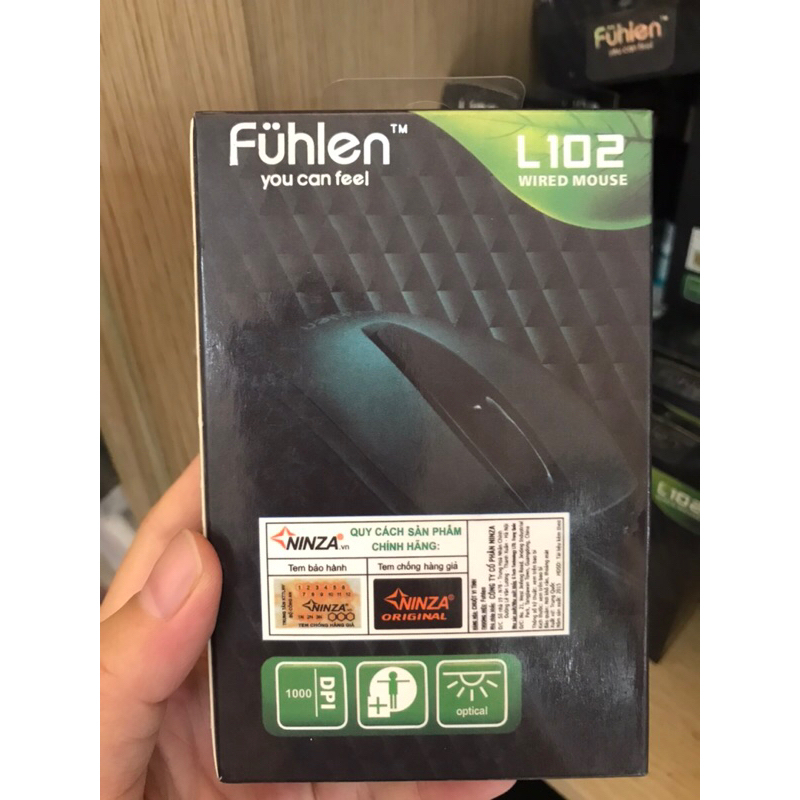Chuột gaming Fuhlen L102(Đen) chính hãng | Shopee Việt Nam