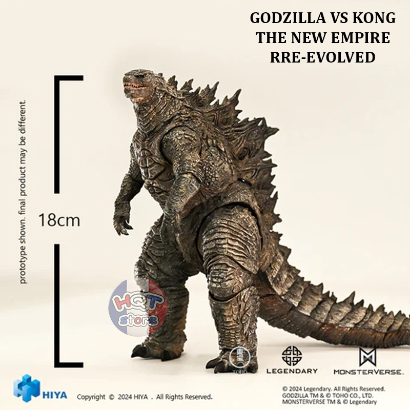 Mô hình Godzilla Rre-evolved Action Figure HIYA Godzilla x Kong The New ...