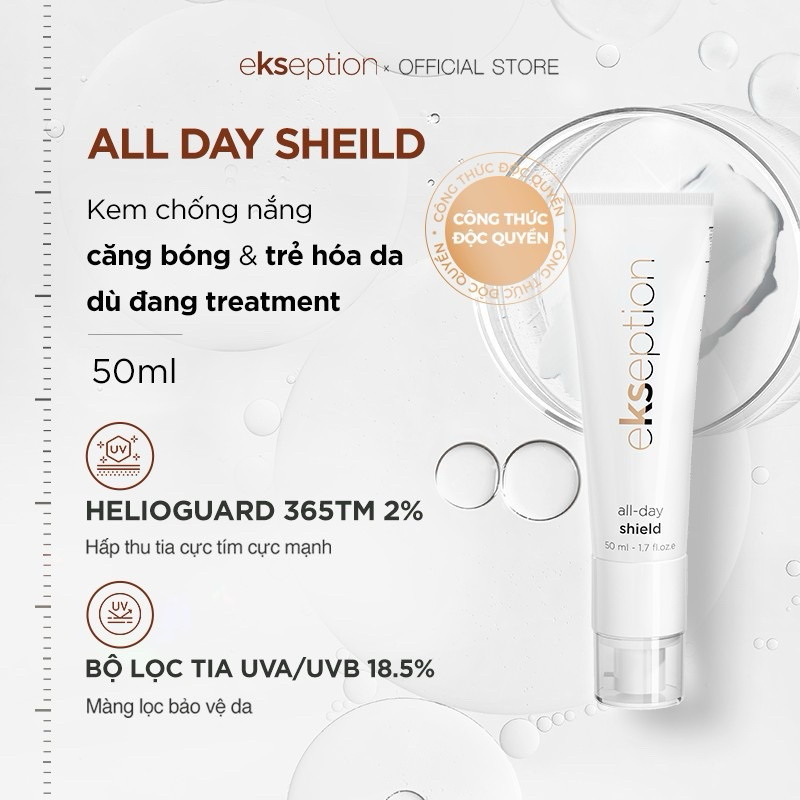 [Mã COSBAUH3 giảm 8% đơn 300K] (Công ty)Kem Chống Nắng All Day Shield ...