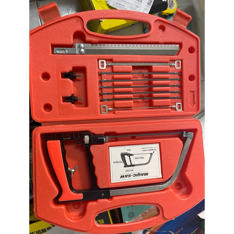 Bộ cưa đã năng 6 lưỡi tiện dụng sắc bén, Vali cưa cầm tay đa năng thủ ...