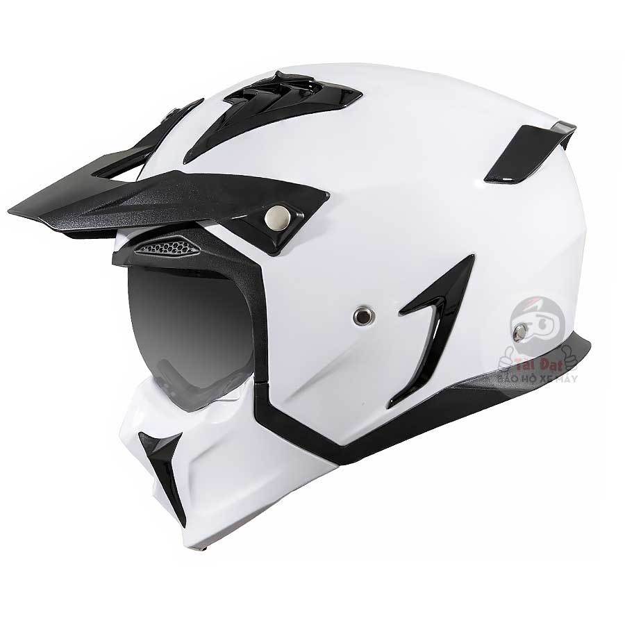 Mũ bảo hiểm fullface đa năng Yohe 890 Navi cằm rời MÀU TRƠN - YOHE 890 ...