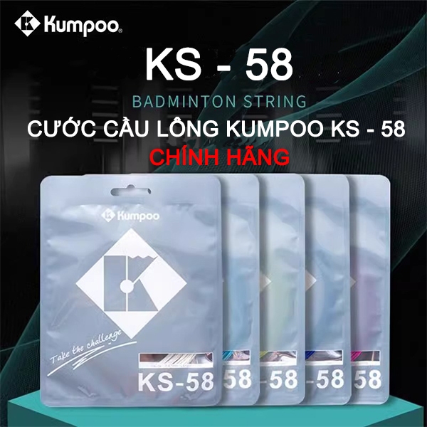 Cước cầu lông KUMPOO KS - 58 chính hãng, cuộn 0,67mm x 10m | Shopee Việt Nam
