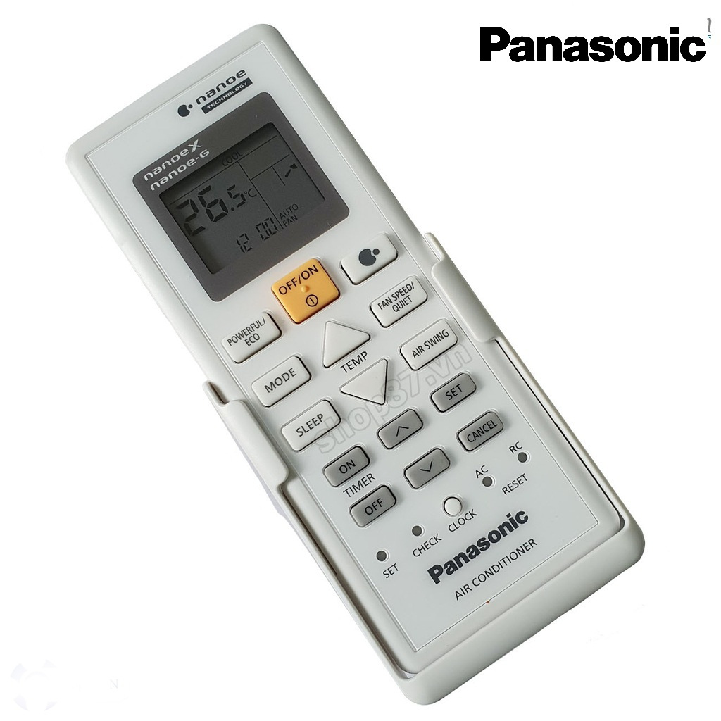 Remote có sử dụng Công nghệ Nanoe-x và Nanoe-g của điều hòa Panasonic ...