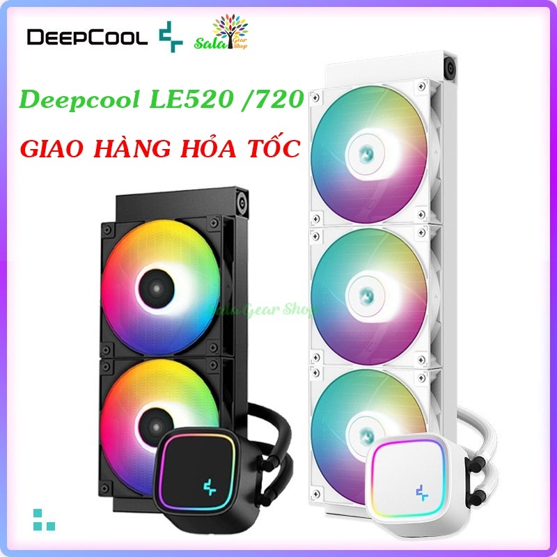 Tản Nhiệt Nước AIO Deepcool LE520 / 720 | Shopee Việt Nam