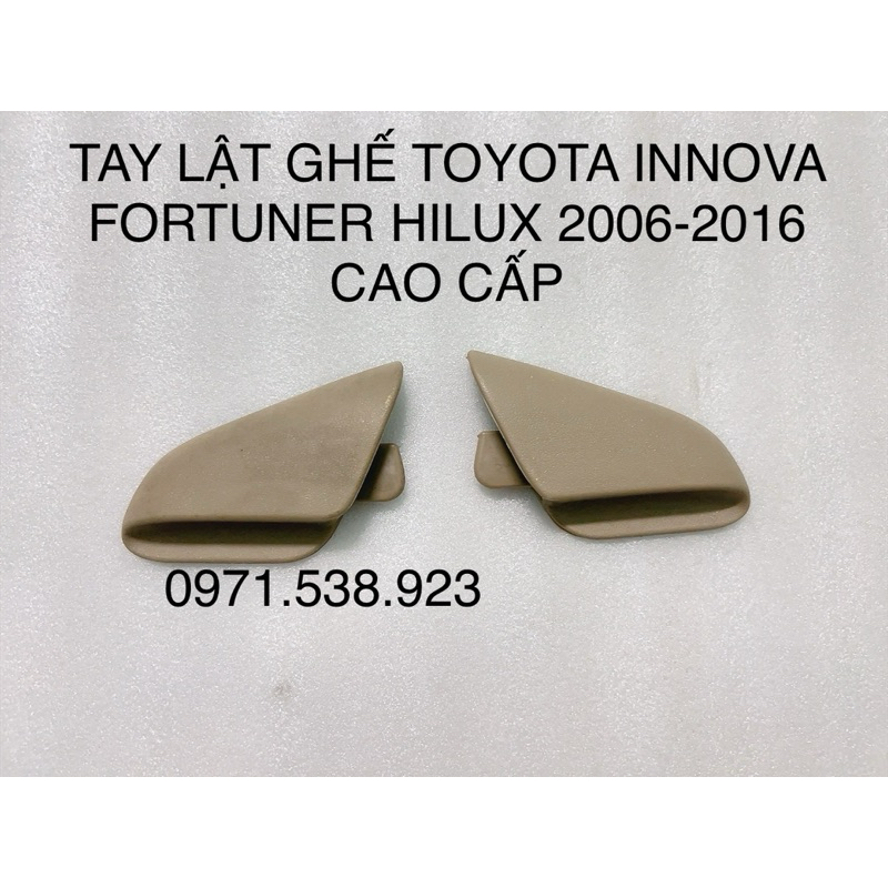 2 TAY NÂNG HẠ GHẾ TOYOTA INNOVA FORTUNER HILUX 2006-2016 CAO CẤP 72526 ...