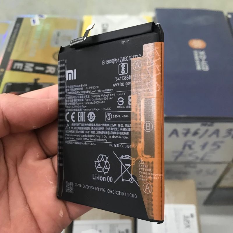 Pin Xiaomi Redmi Note 9 5G / Note 9T (BM54) bảo hành 6 tháng | Shopee ...