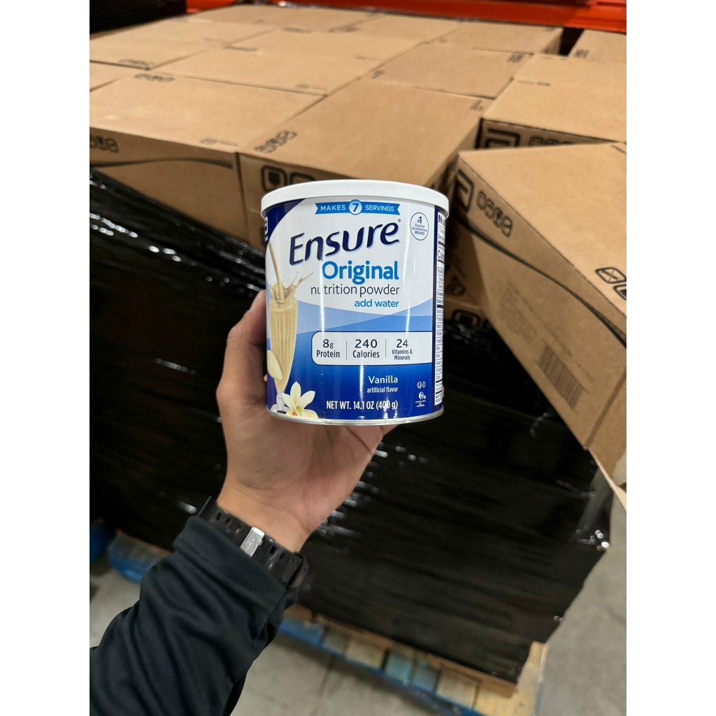 [Date 2026] Sữa bột Ensure Mỹ Original Nutrition Powder 400g | Shopee ...