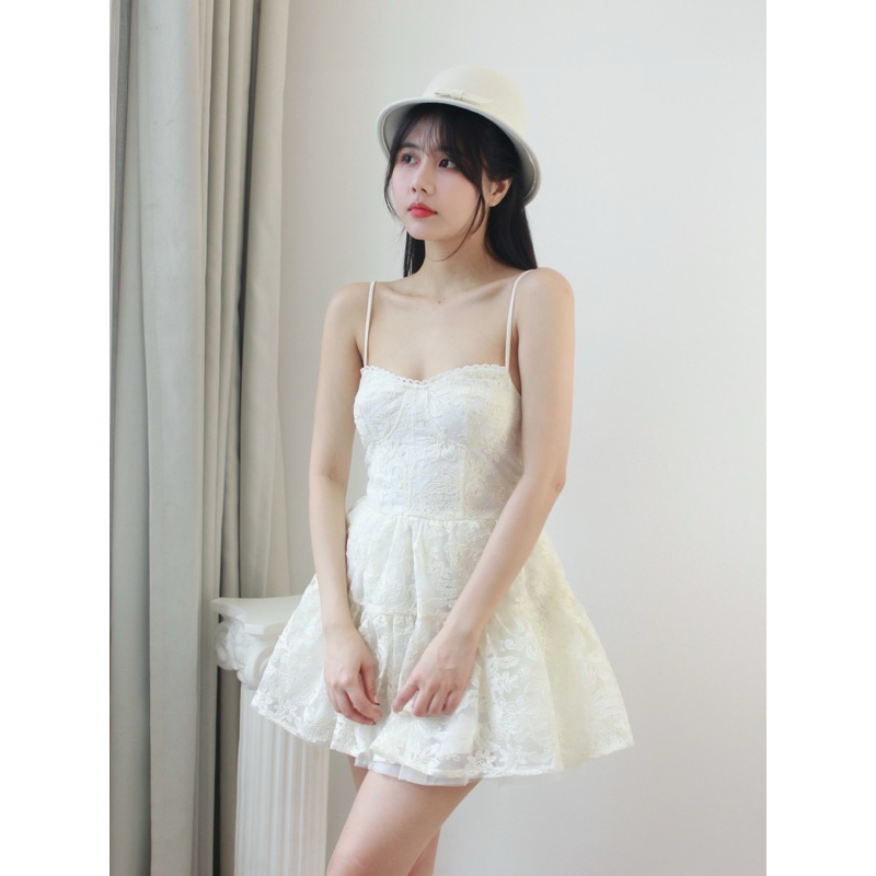 Sofia dress - Váy thiết kế Sassysis vải ren lưới sang trọng quyến rũ ...