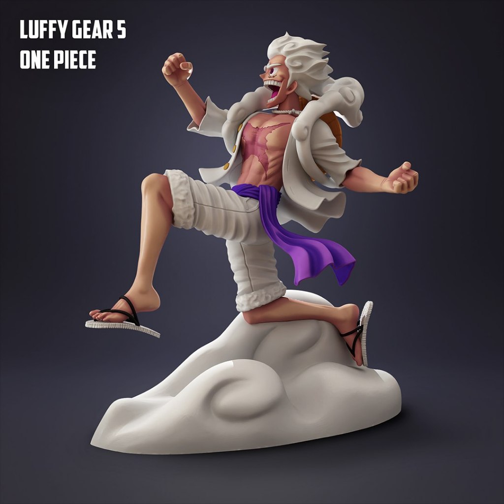 [In 3D Resin] Mô Hình Luffy Gear 5 - One Piece - 3D Print Model ...
