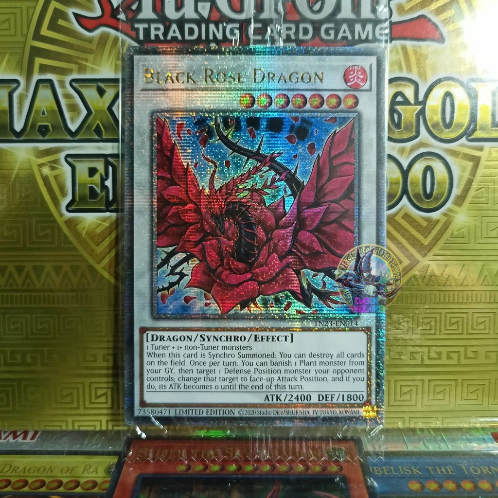 Black Rose Dragon – TN23-EN014 – Quarter Century Rare [Thẻ bài Yugioh] | Shopee Việt Nam
