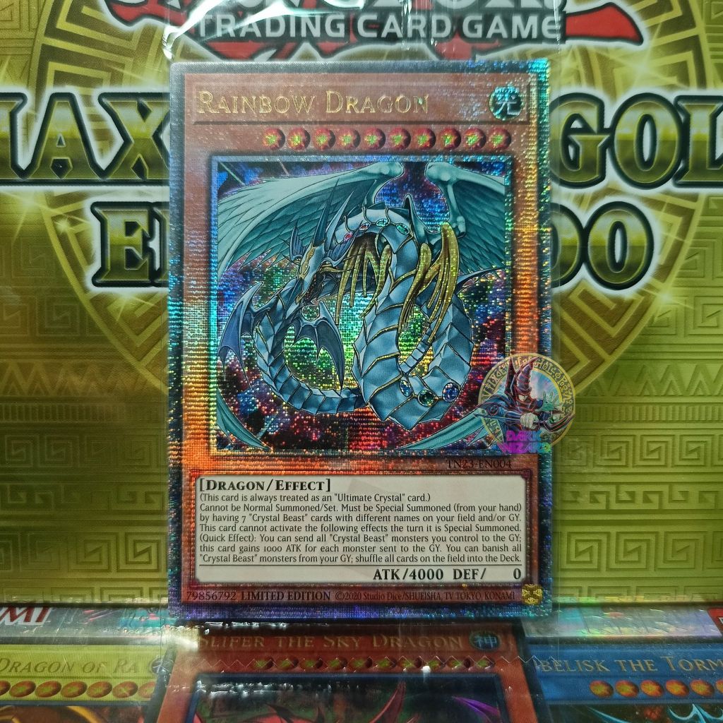 Rainbow Dragon – TN23-EN004 – Quarter Century Rare [Thẻ bài Yugioh ...