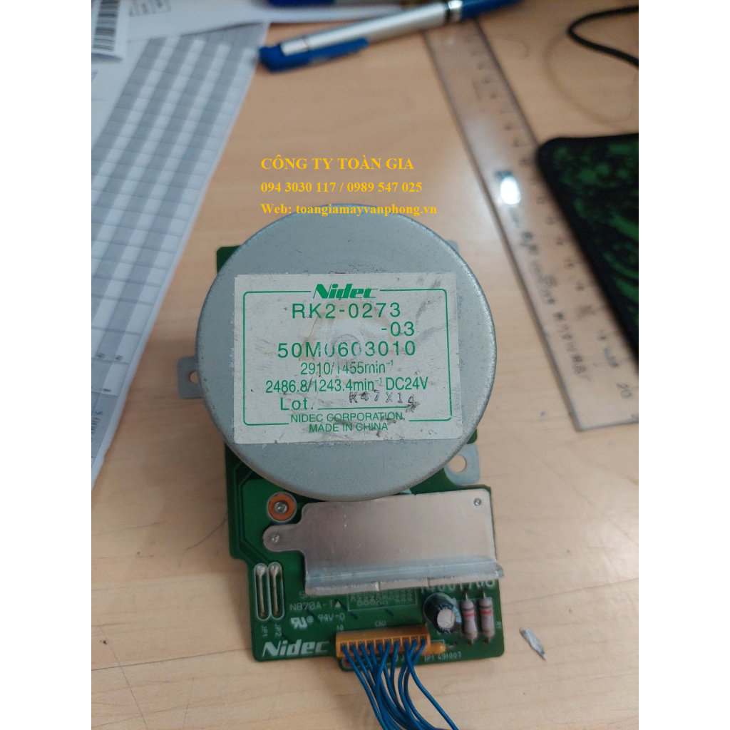 Motor RK2-0273-03, 24v, trục trước 8mm, chế quạt ( bóc máy) | Shopee ...