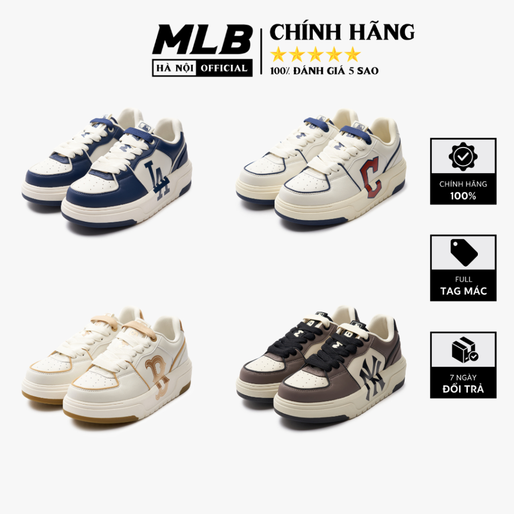 Giày MLB Chính Hãng Chunky Liner Basic Cổ Thấp Unisex 2023 - 3ASXCLB3N ...