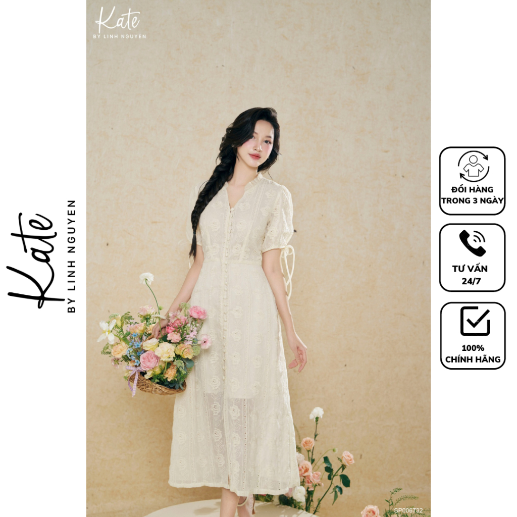 Đầm Yonse Dress 6732 thời trang thiết kế Kate by Linh Nguyen | Shopee ...