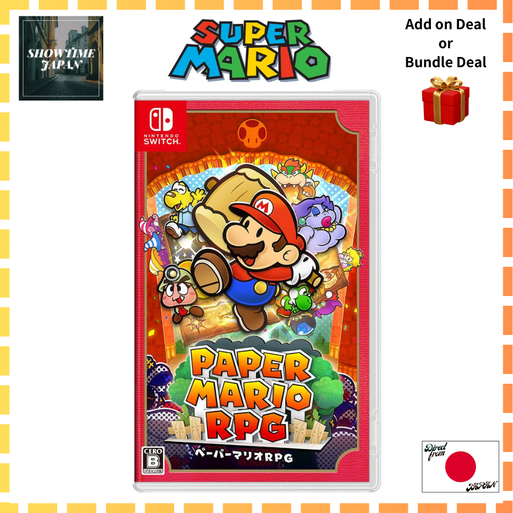 Nintendo Switch Paper Mario RPG Japanese version English playable ...