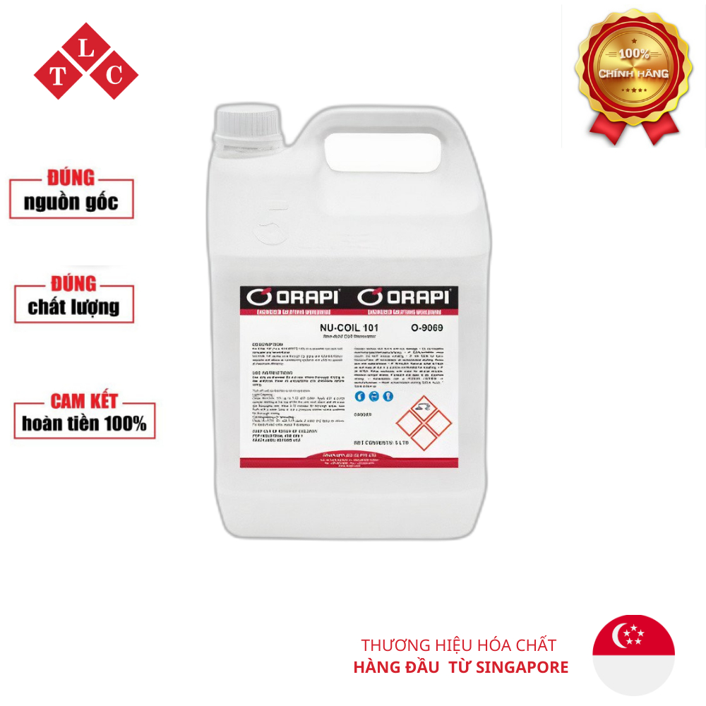 NU-COIL 101 - Tẩy dàn điều hòa - Orapi Singapore - Can 5L | Shopee Việt Nam
