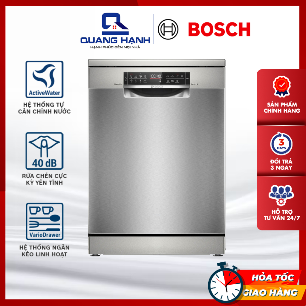 Sản phẩm quảng bá - Máy rửa bát độc lập Bosch SMS6ECI11E 13 bộ | Shopee ...