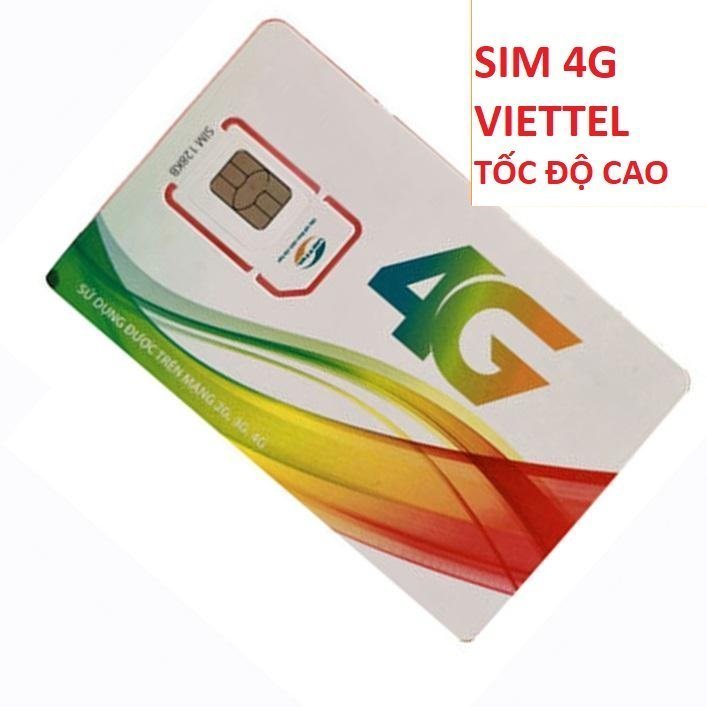 Sim Viettel 4G Nghe Gọi Giá Rẻ Đăng Kí Gói Cước 4G Sim Chưa Kích Hoạt ...