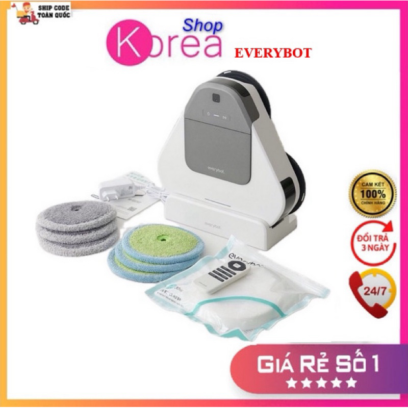 Robot lau nhà Everybot Edge bản 2023 nội địa Hàn Quốc | Shopee Việt Nam