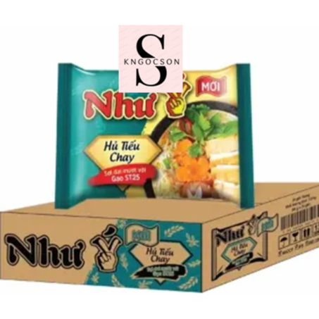 Thùng 30 gói Hủ tiếu chay Như Ý 60g | Shopee Việt Nam