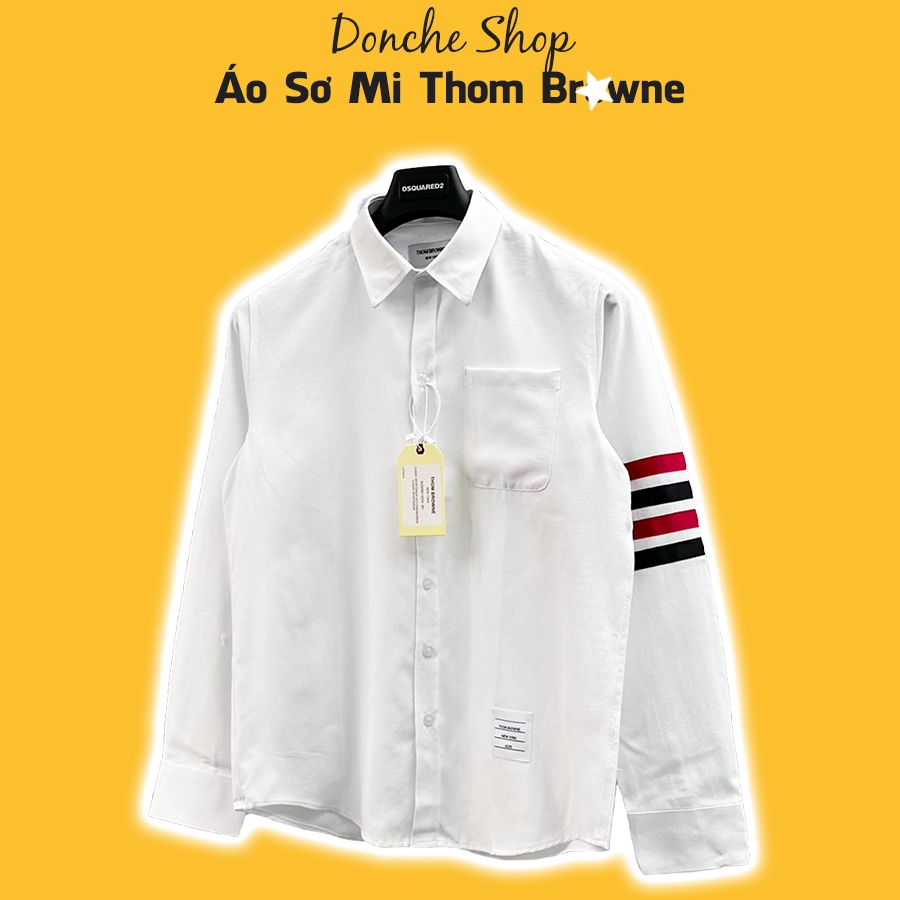 Áo Sơ Mi Thom Browne Dài Tay 4 Sọc 2 Màu Cực Nét - Áo Sơ Mi Nam Nữ ...
