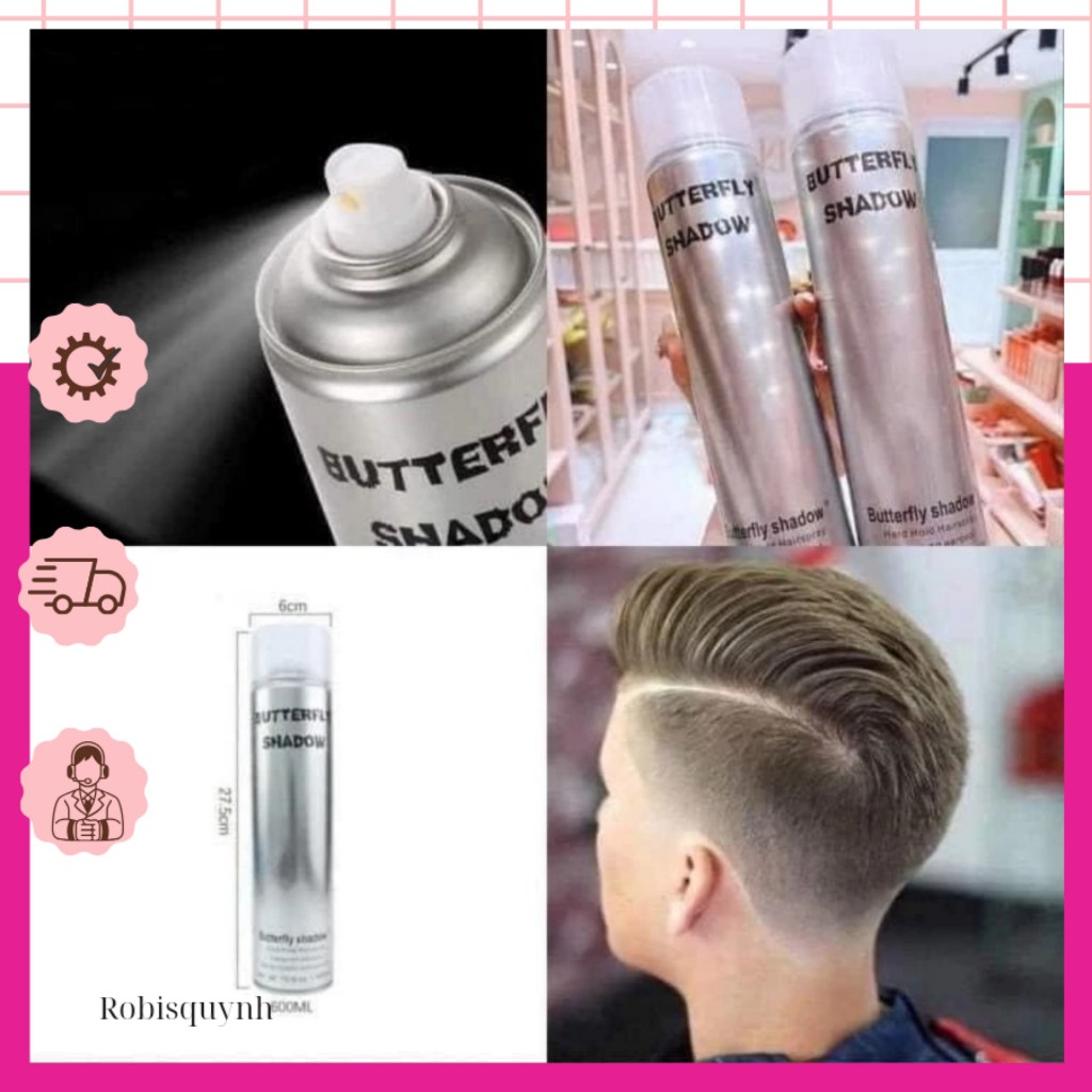 Gôm Xịt Tóc Bufterly Shadow ( hàng chính hãng ) | Shopee Việt Nam