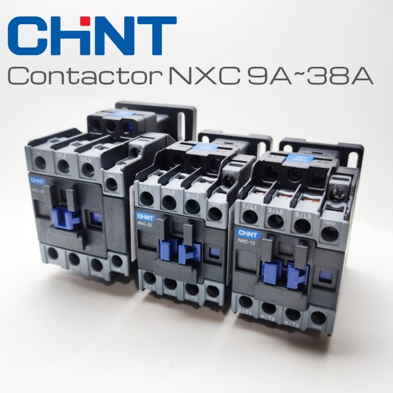 Khởi Động Từ - Contactor Chint NXC 9/12/18/22/25/32/35/38A (Chint NXC Contactor) | Shopee Việt Nam