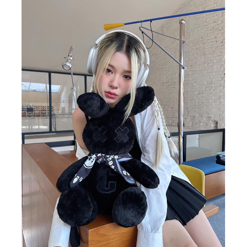 Balo Thỏ Badrabbit Màu Đen Kèm Khăn Có Ngăn Đựng Đồ (Chinh hãng new) có ...